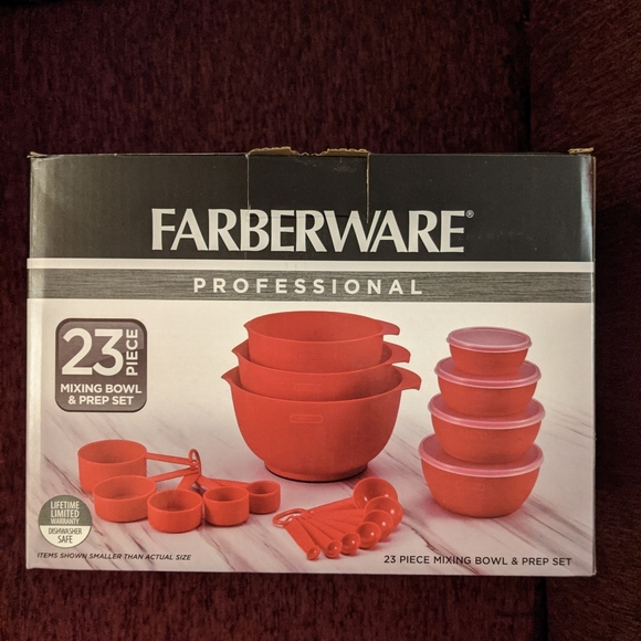 Farberware | Kitchen | Farberware 23 Pc Mixing Bowl And Prep Set | Poshmark